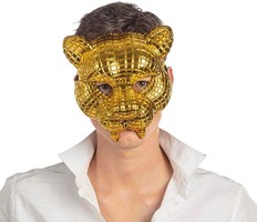 Squid Game Masker VIP Guest Goud Kopen? | Halloweenland.nl