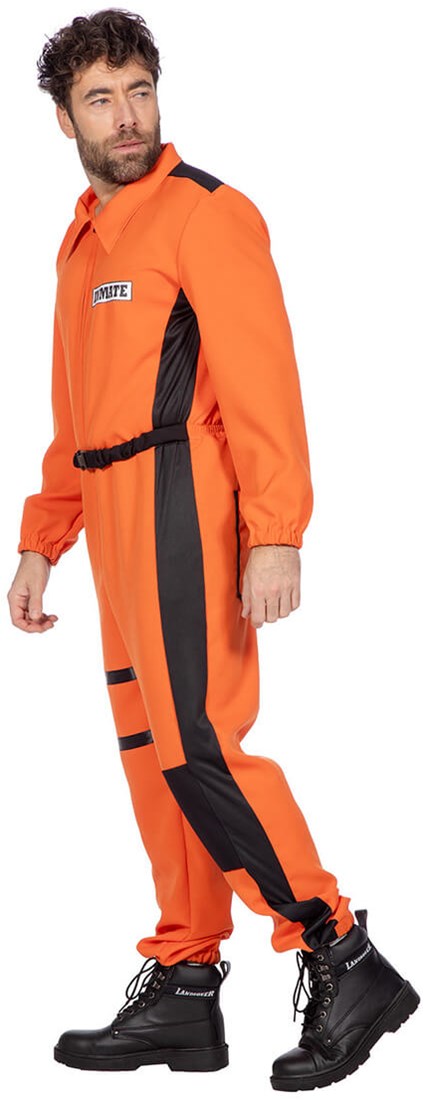 Overall Gevangene Oranje Heren Luxe Kopen?
